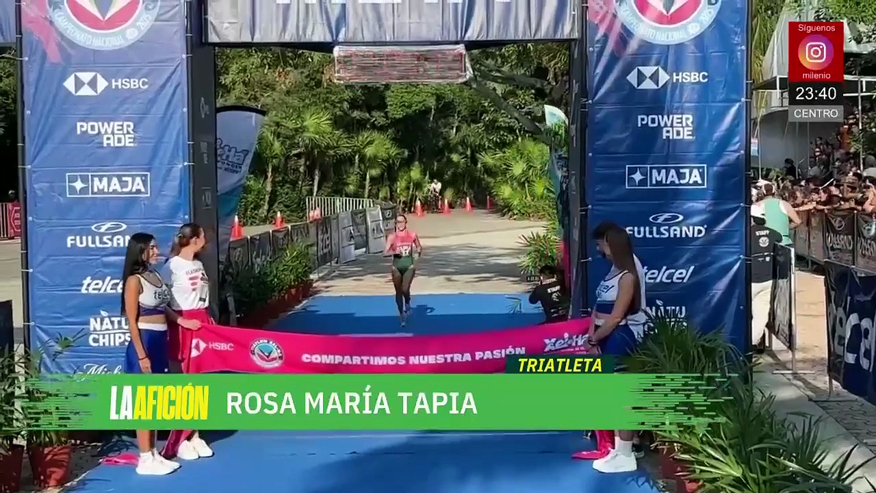 Rosa María Tapia, bicampeona del triatlón Xel-Há | La otra visión del ...
