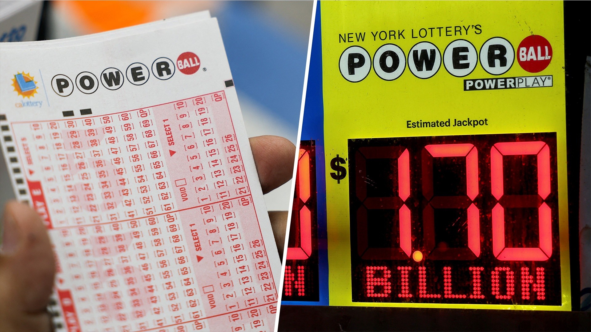 Powerball jackpot grows to $1.7 billion for Christmas Eve drawing