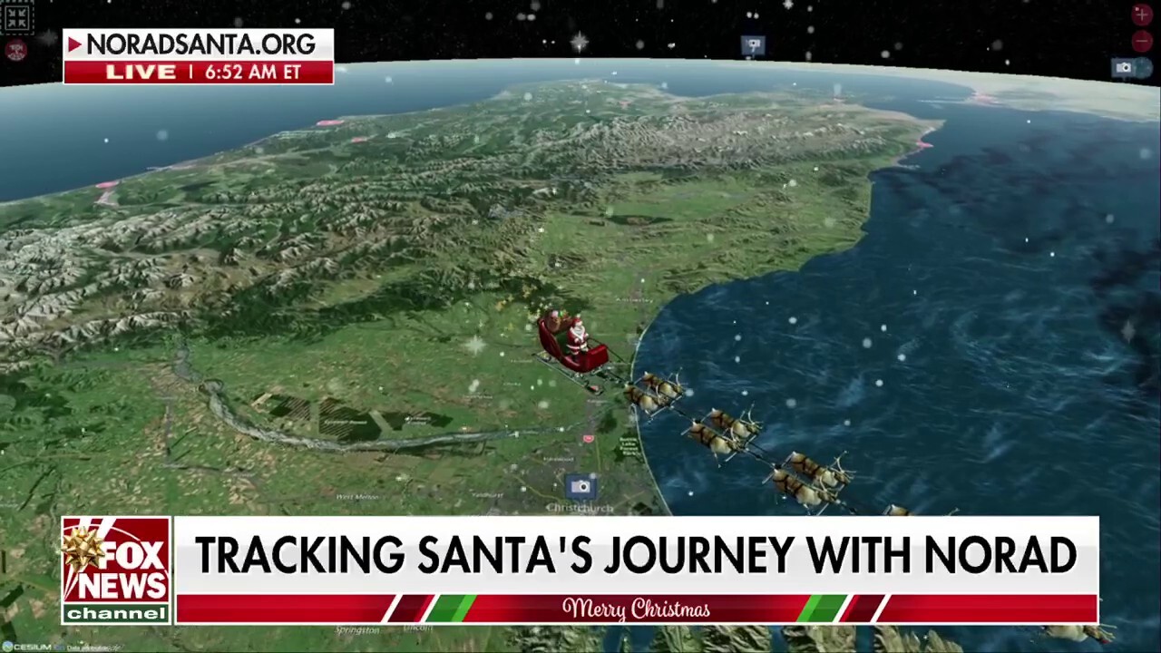 Tracking Santa's journey with NORAD