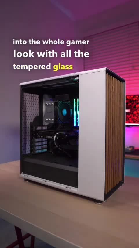 The brand new Fractal Design North PC case!