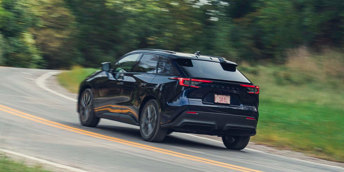 View exterior photos of the 2026 Subaru Solterra Touring XT