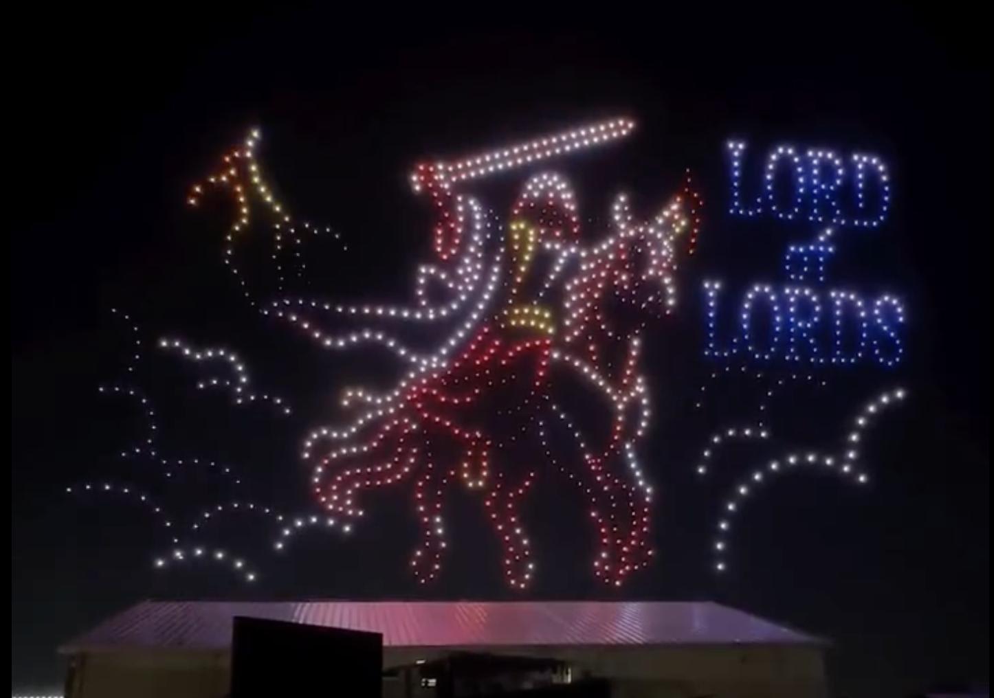 Texas church's viral Christmas show: 1,000 drones recreate Jesus' life ...