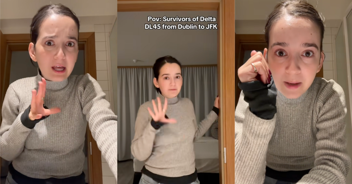 ‘I am so happy to be on land.’ Airline passenger talked about a scary ...