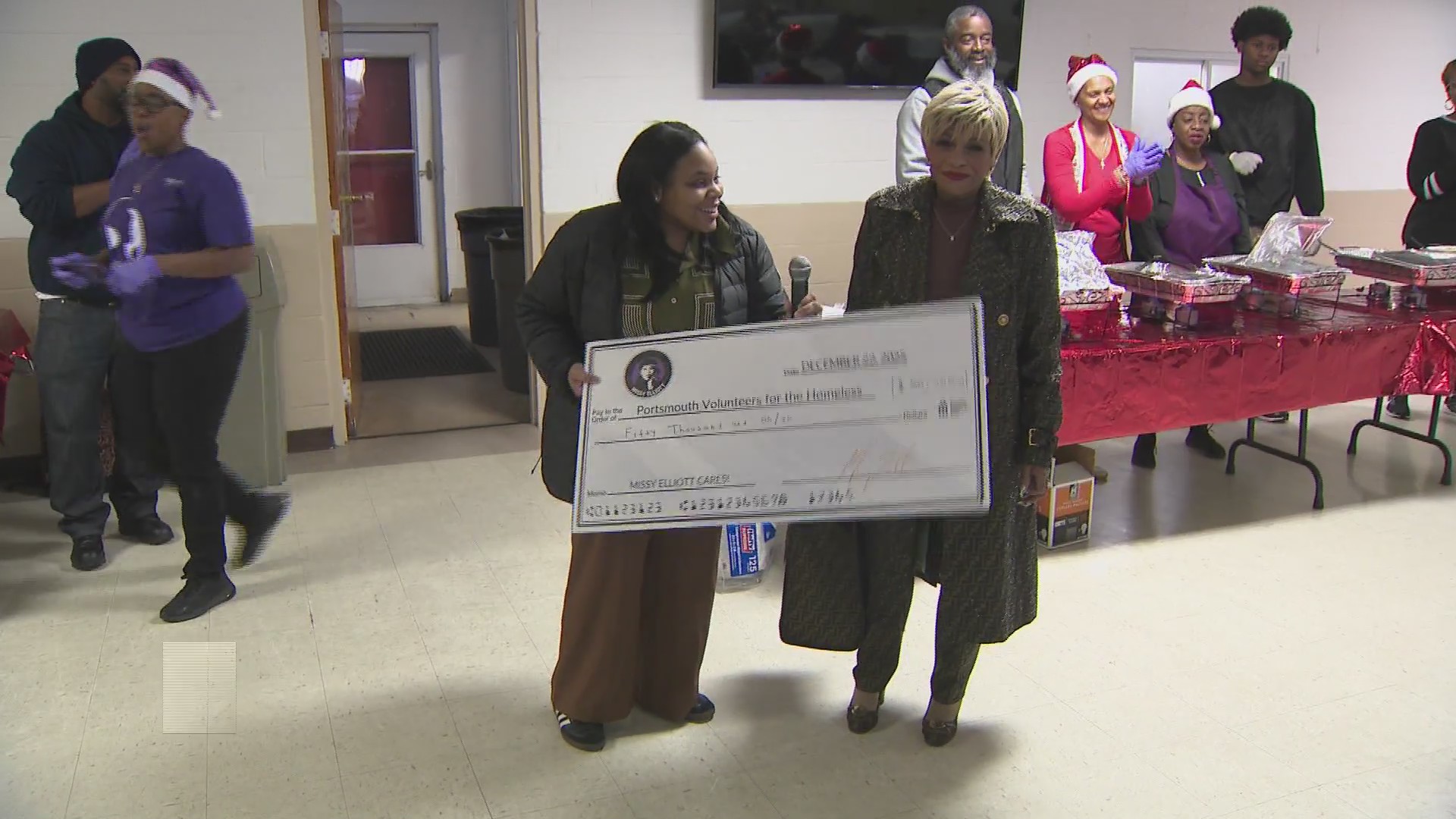 Rapper Missy Elliott donates $50K to Portsmouth Volunteers for the Homeless