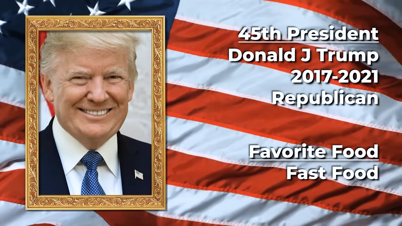 This is what every US president’s favorite food says about them
