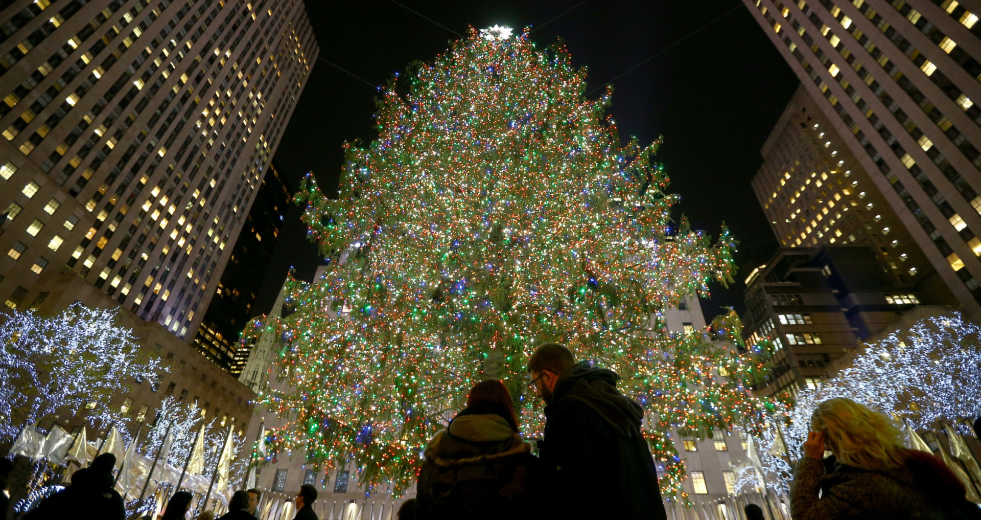 The most iconic Rockefeller Christmas trees in history