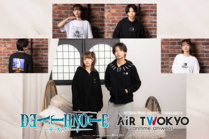 DEATH NOTEの世界観を纏う♡AIR TWOKYO最新コレクション