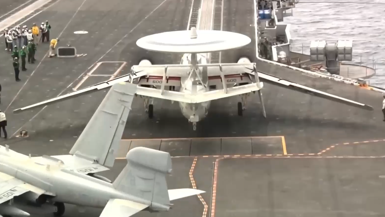 Why this Navy plane always takes off first from aircraft carriers