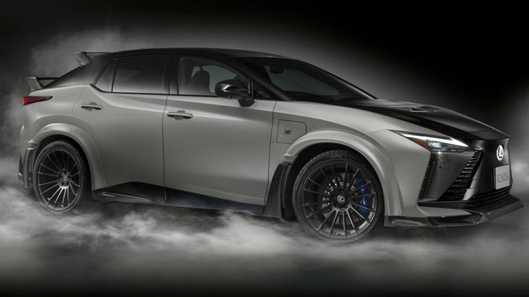 Lexus built a wild new RZ F Sport, and you’re not allowed to have it yet