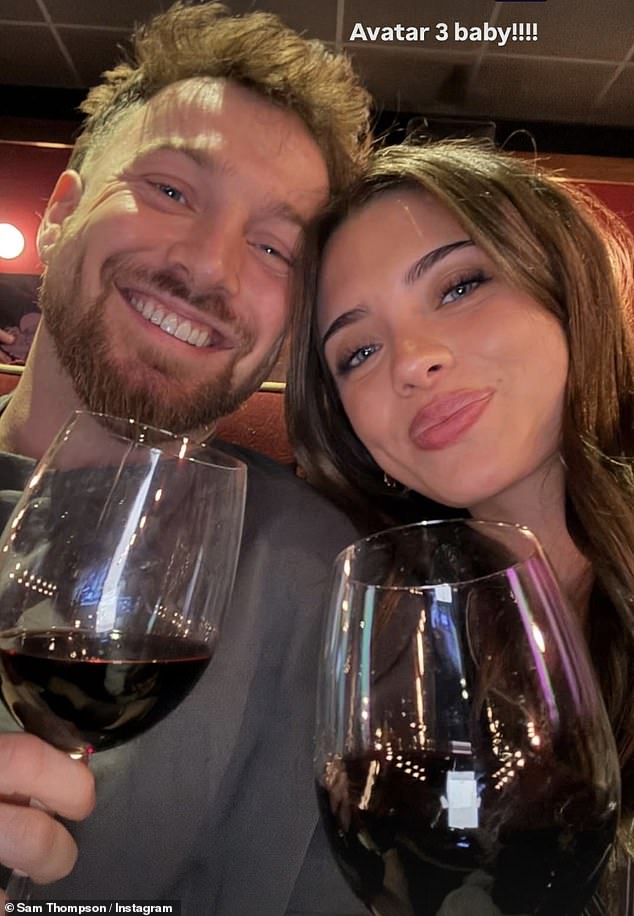 Sam Thompson and new girlfriend Talitha Balinska enjoy a romantic date ...