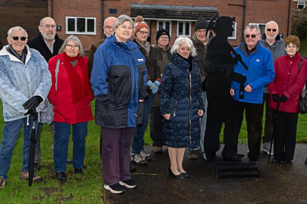 Memorial unveiled in Wrexham village to underline importance of miners
