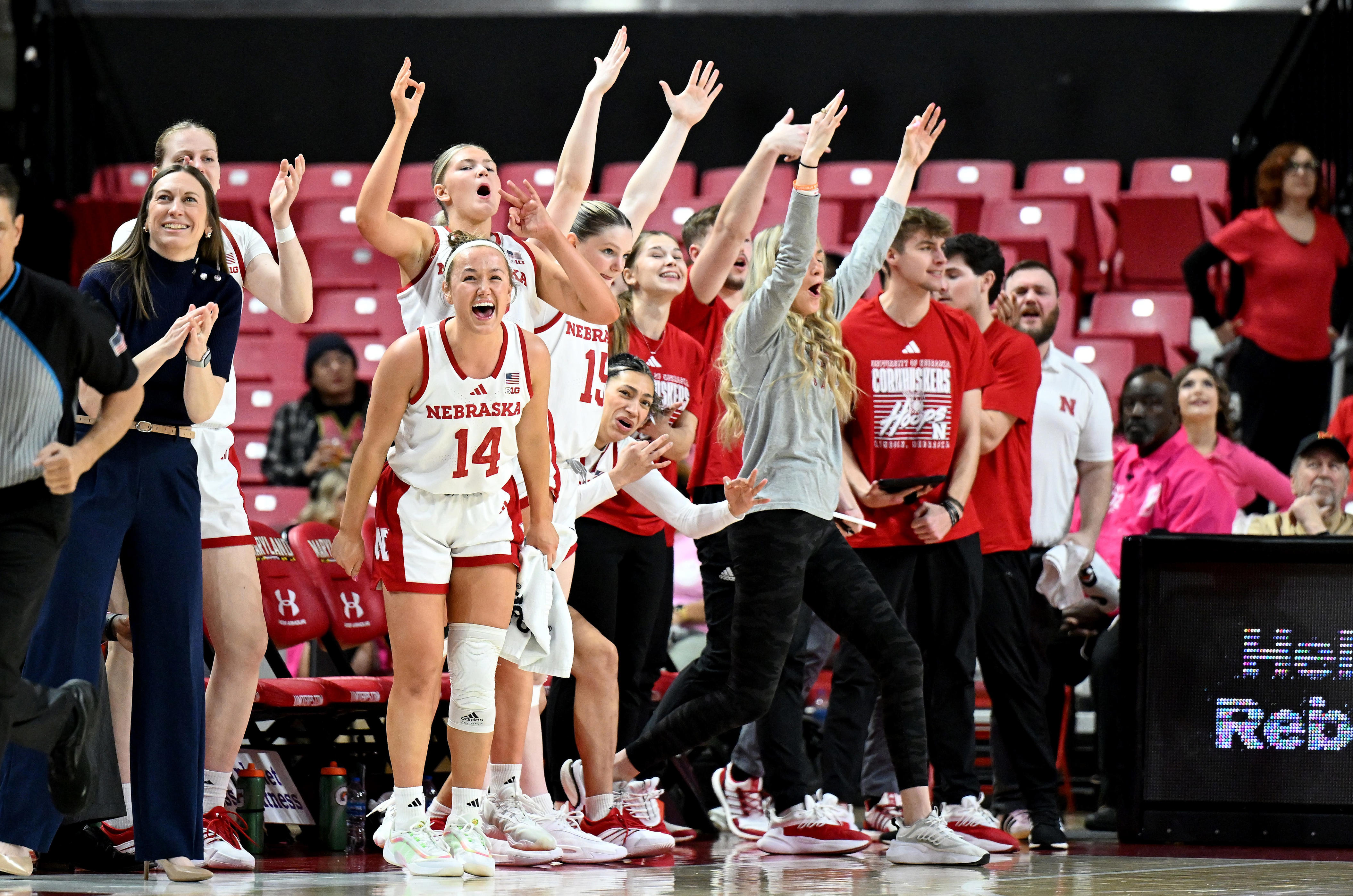 Nebraska climbs in USA TODAY Sports women's college basketball poll