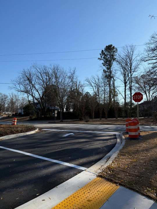 Peanut-a-bout traffic pattern now open in Anderson park