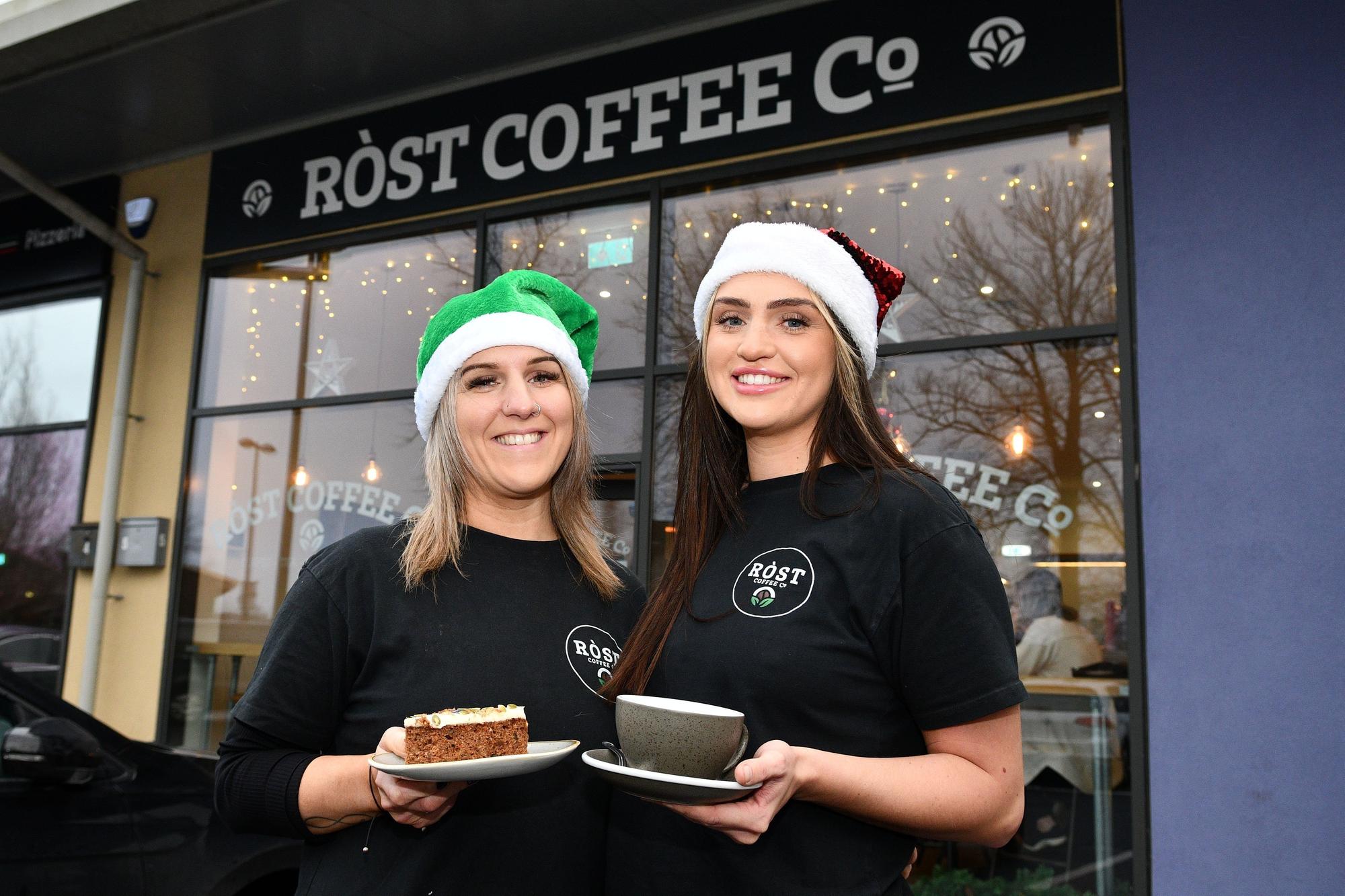 The team at Larbert coffee shop Ròst say don't be home alone this Christmas