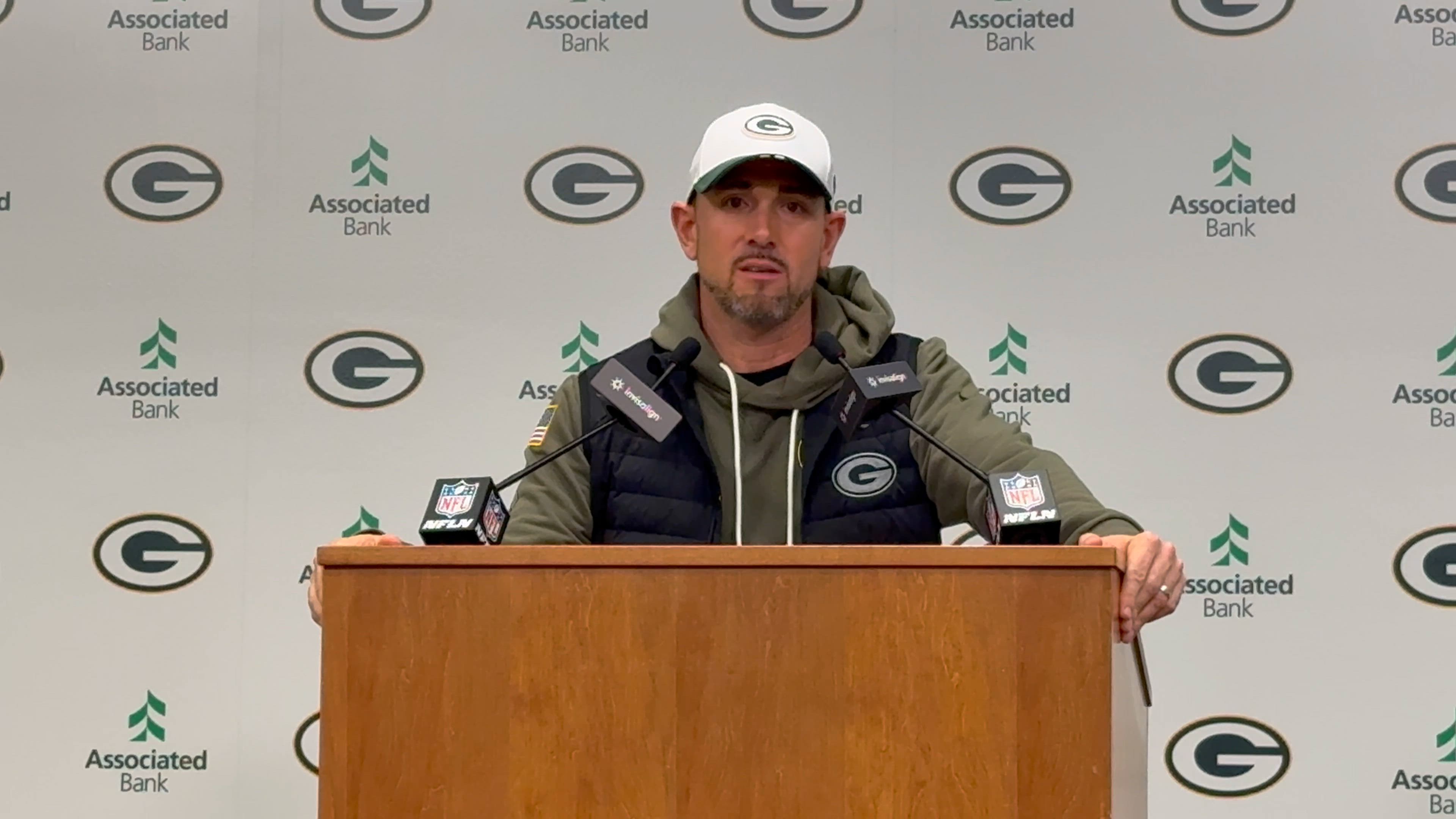 Packers coach Matt LaFleur on Collin Oliver