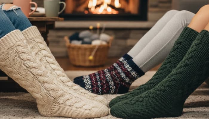 Best winter wool socks for women that keep feet warm, soft, and cozy