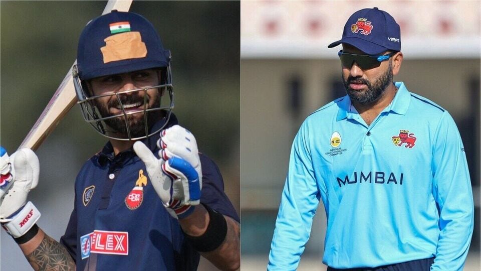 Vijay Hazare Trophy: When will Virat Kohli, Rohit Sharma play for state ...