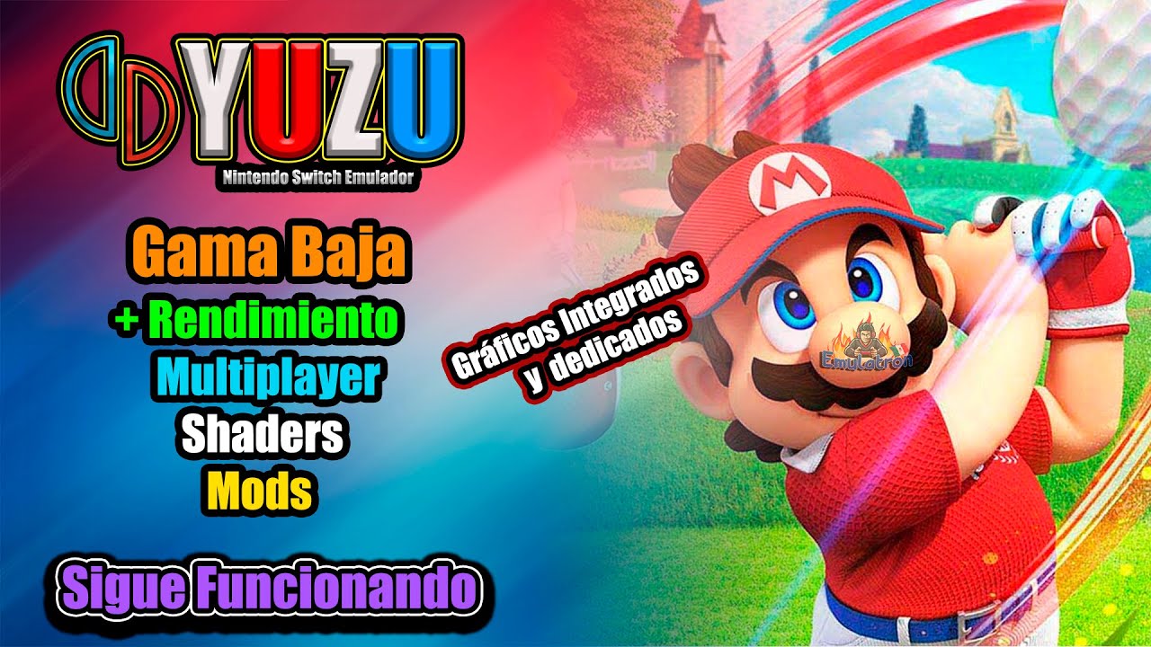 Yuzu - emulador de Nintendo Switch para PC (actualizado julio 2024)
