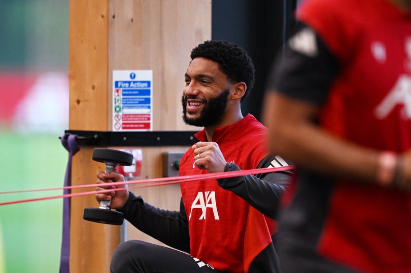 7 players miss Liverpool training but Joe Gomez spotted and Federico ...