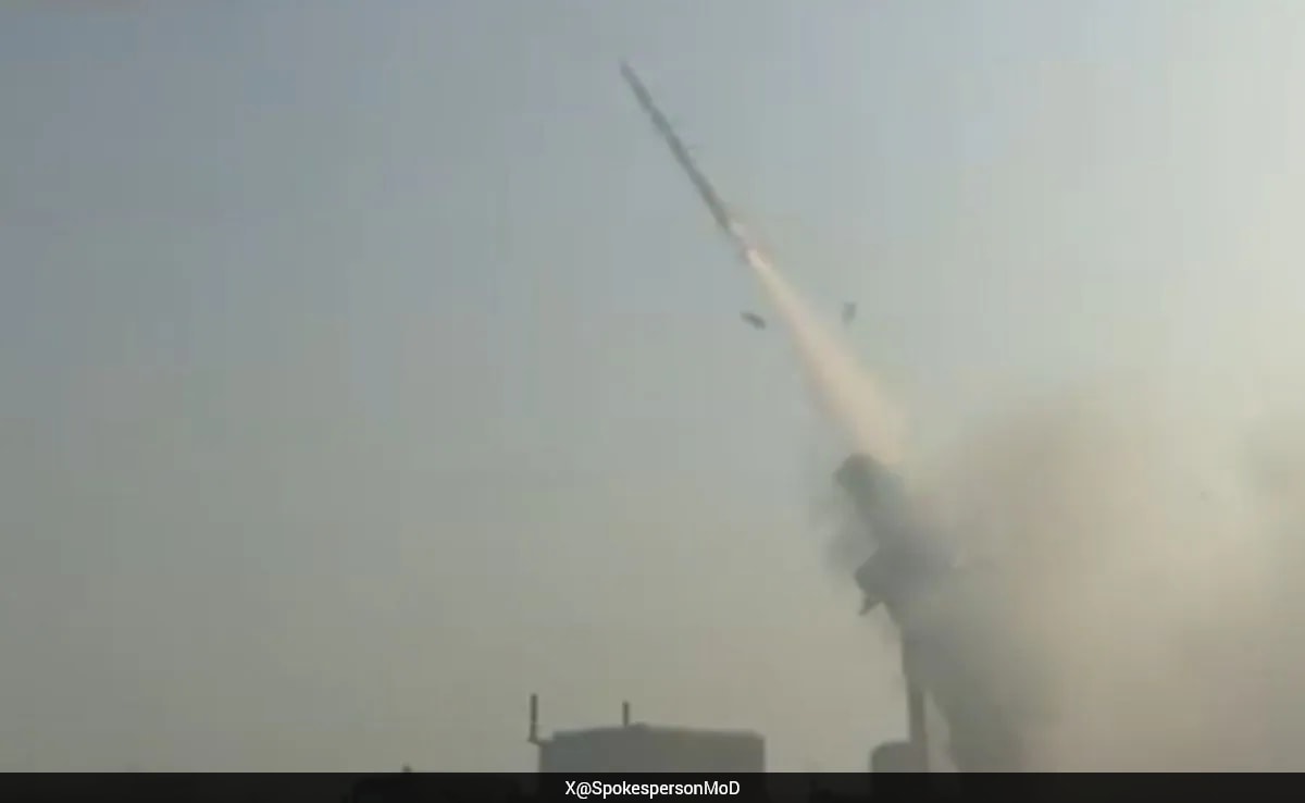 Watch: India test fires next-generation Akash missile system
