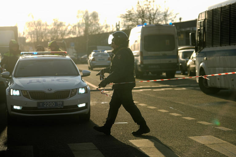 An explosion in Moscow kills 2 police officers and a bystander