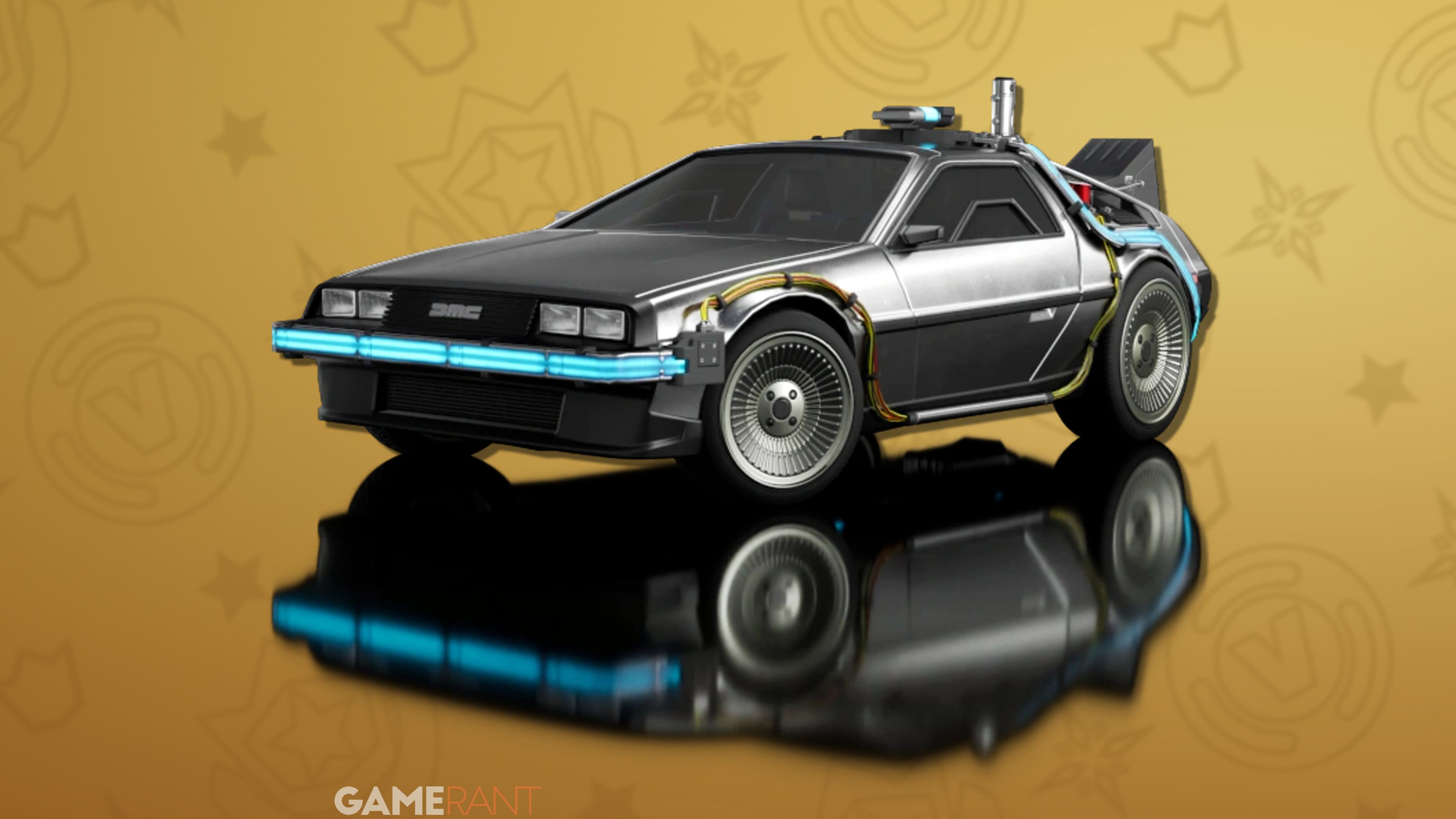 Back to the Future DeLorean Fortnite item shop showcase (price ...