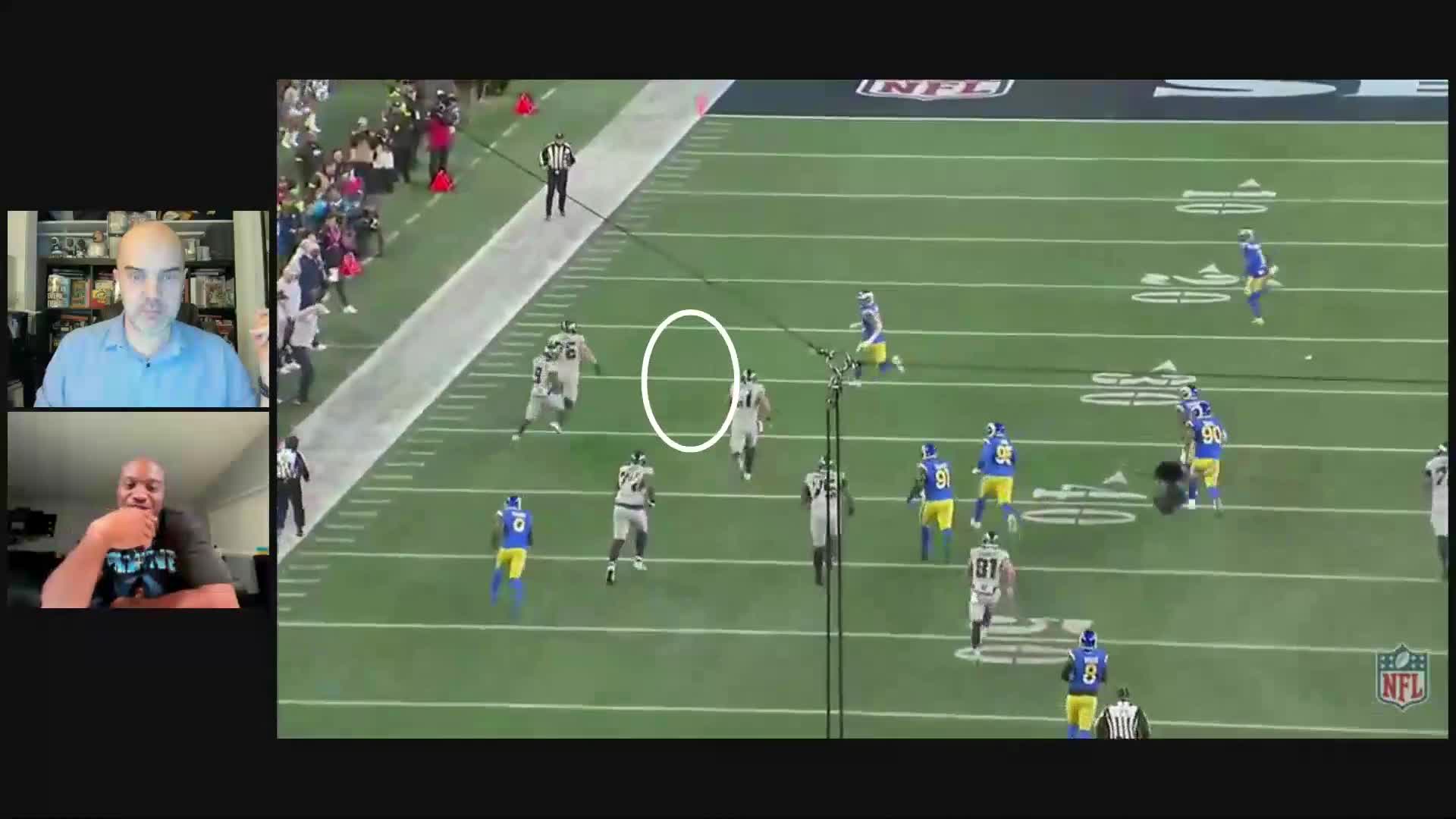 Kenneth Walker III breaks down his 46-yard screen play against the Rams