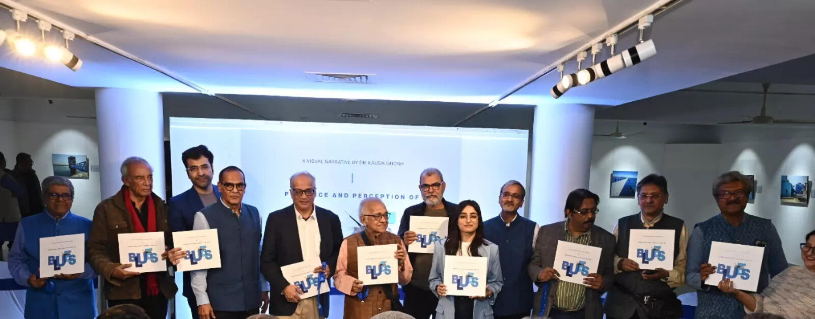 In shades of blue: City exhibition captures the colour of emotion