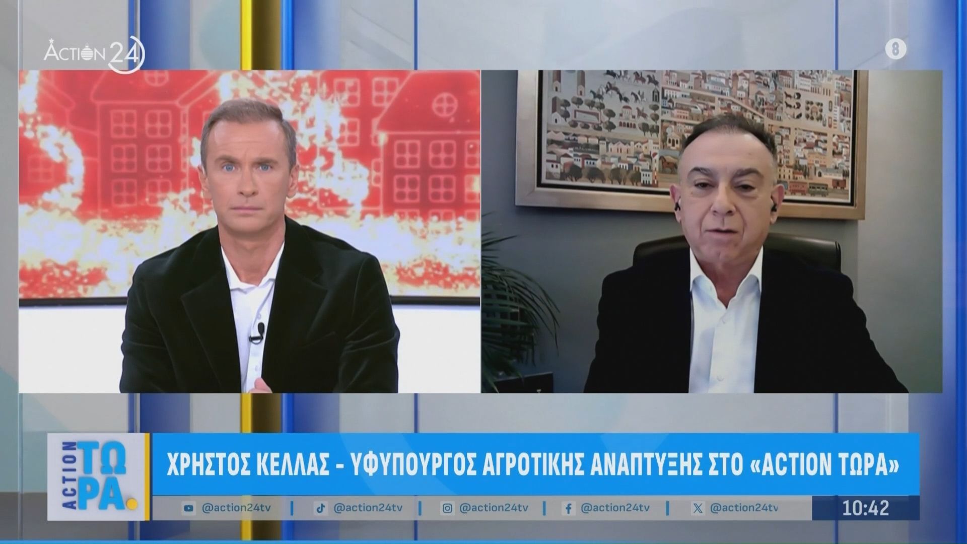 Χρ. Κέλλας για τα αγροτικά μπλόκα: «Αποδεικνύεται από τις εικόνες που ...