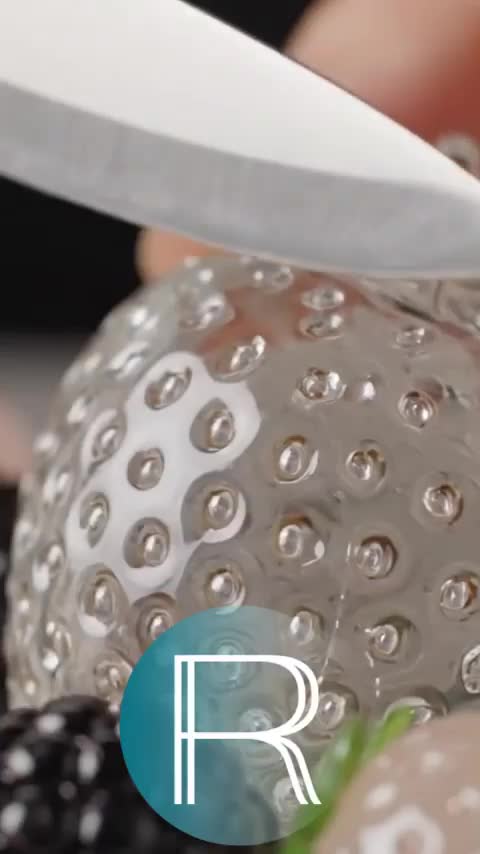 AI cuts weird fruits! #shorts #veo3ai