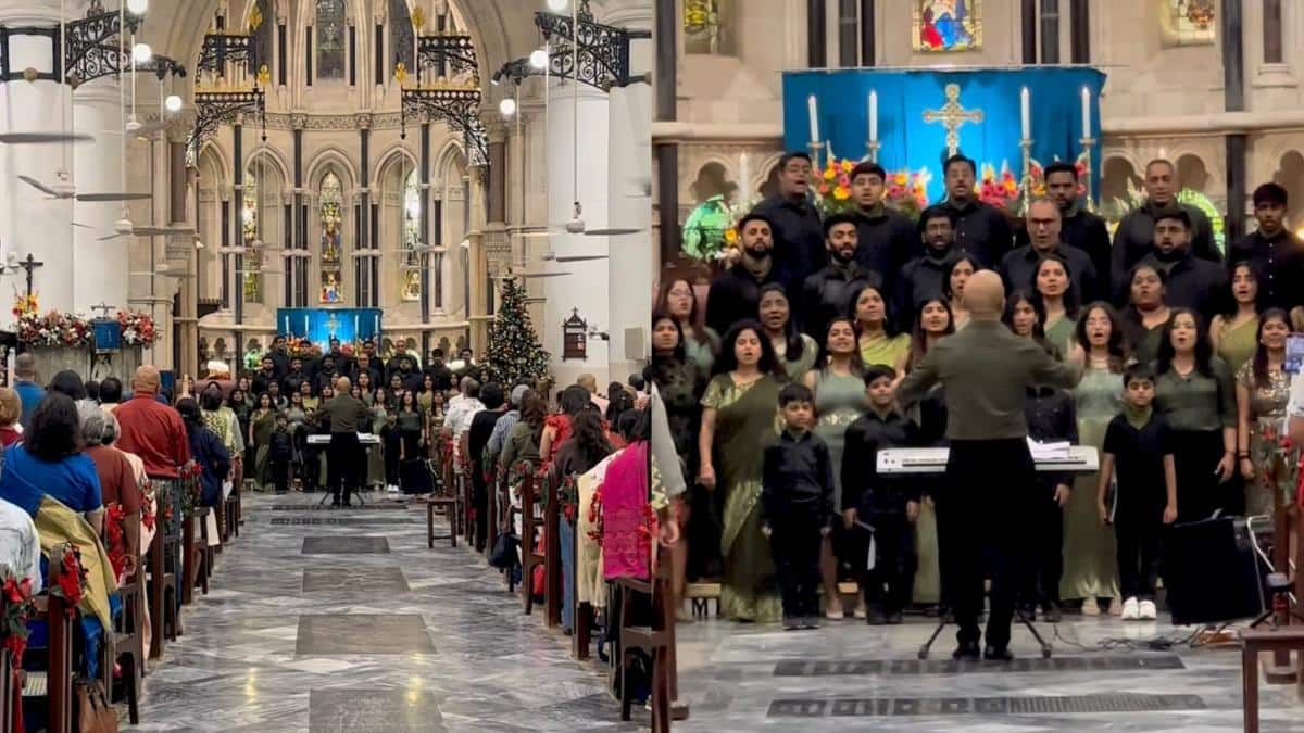 Mumbai cathedral opens Christmas carols with national anthem, leaves ...