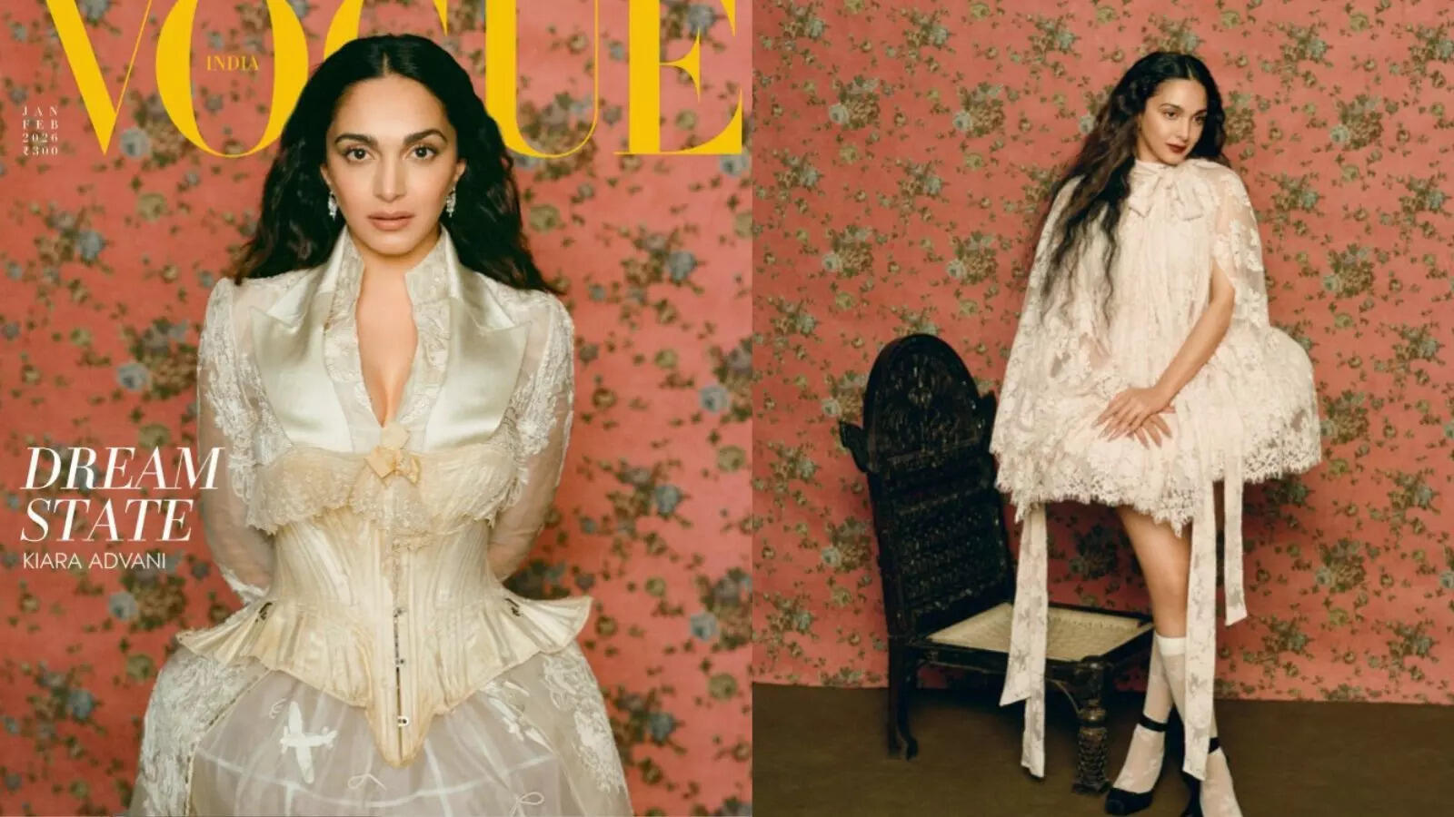 Kiara Advani dazzles in corset couture for her first post-motherhood cover