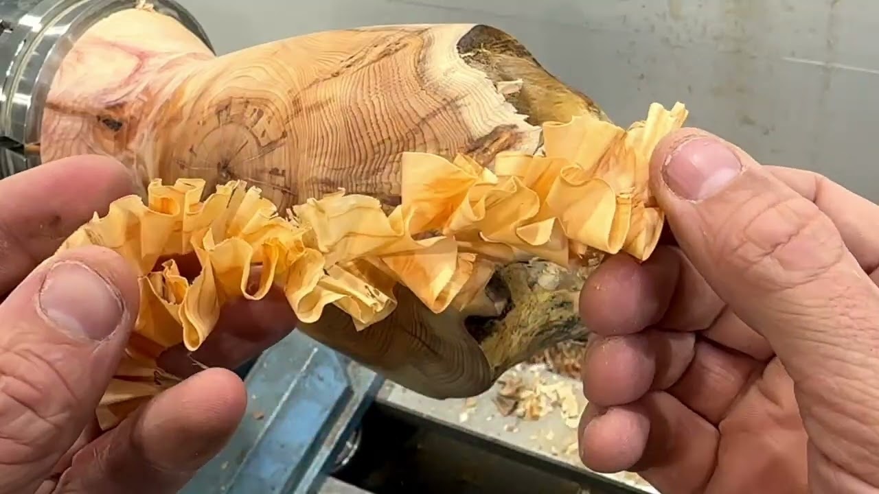 This wood looks harmless until you cut into it