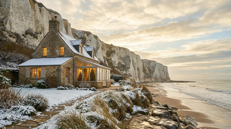 Noël 2025 : ce cottage en bord de mer mise sur trois détails déco ...
