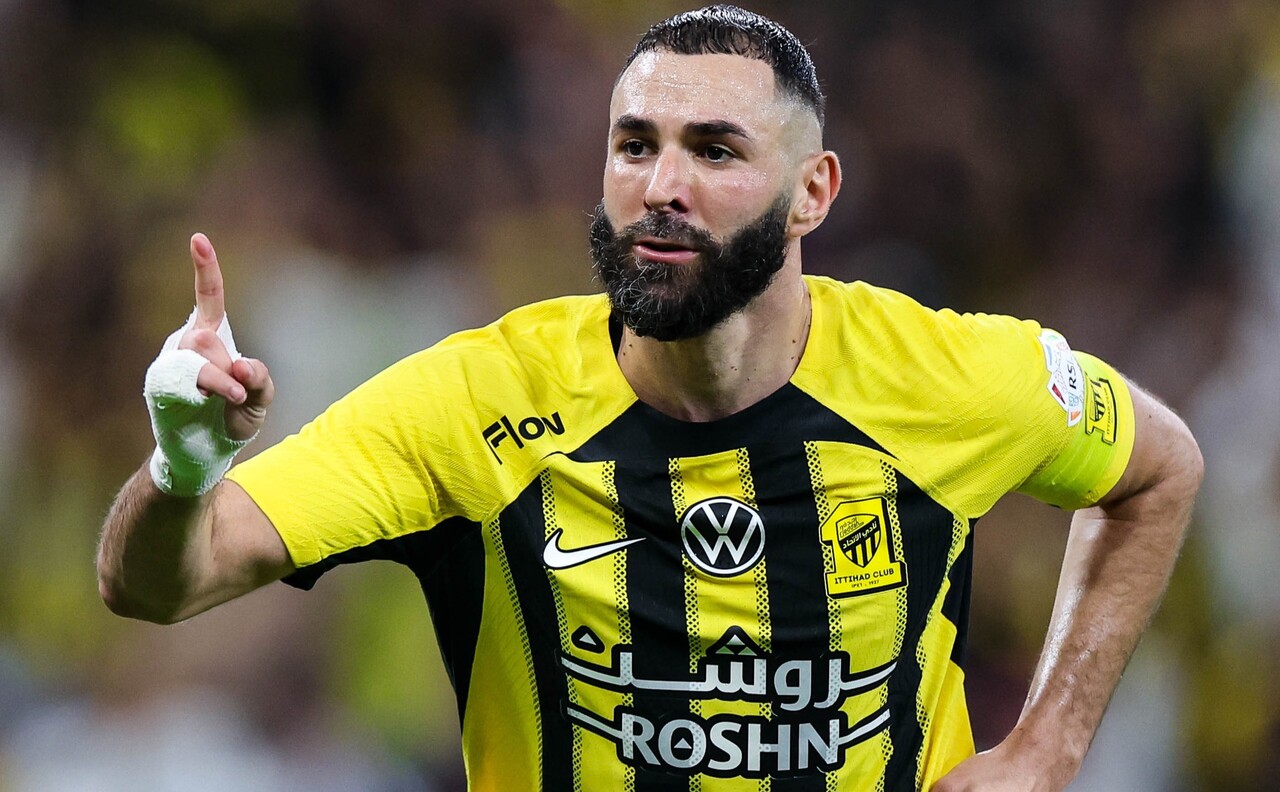 Com futuro em aberto, Benzema empilha gols em grande sequência pelo Al ...
