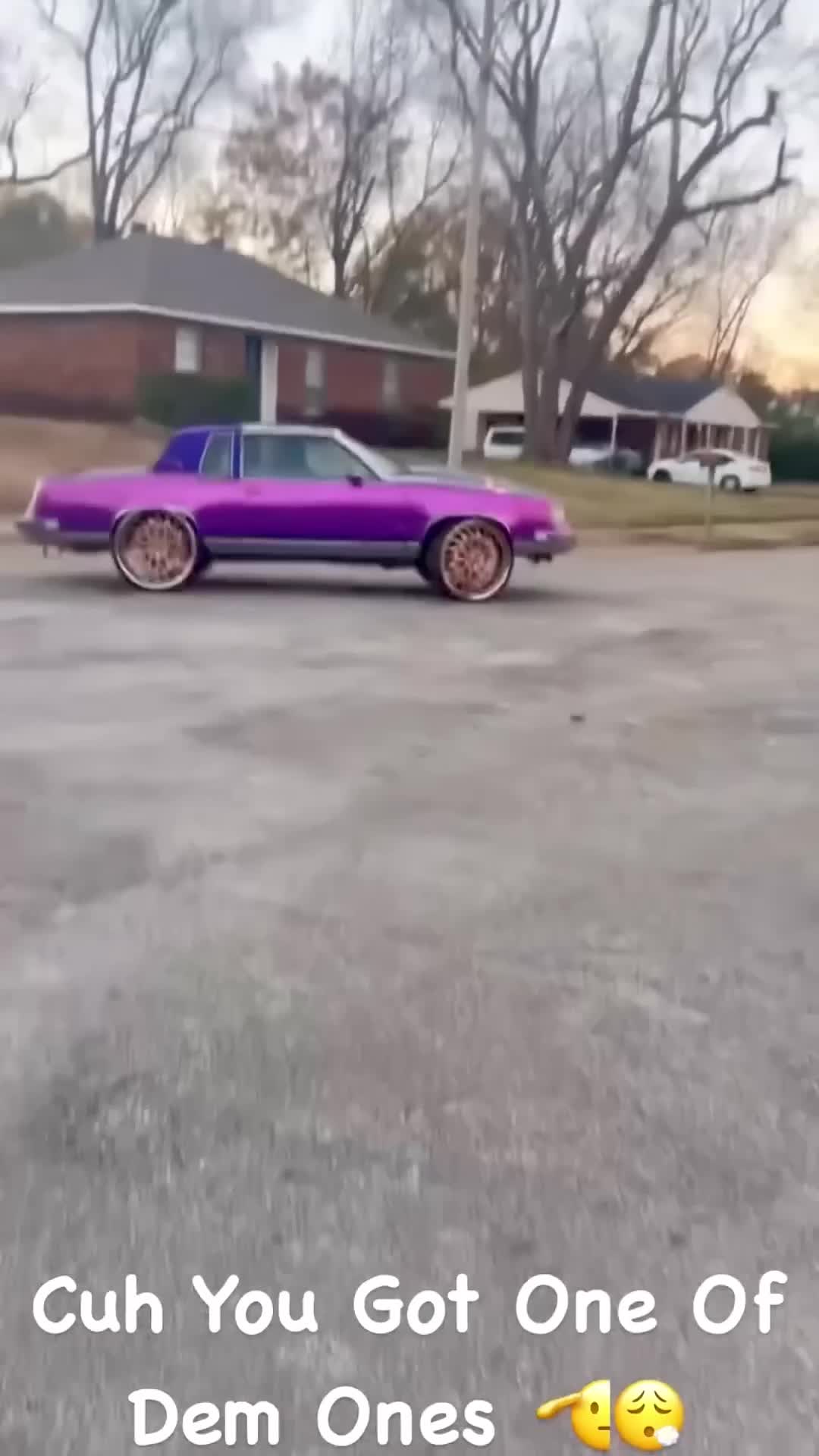 Outrageous Oldsmobile Cutlass on 26’s Taking off