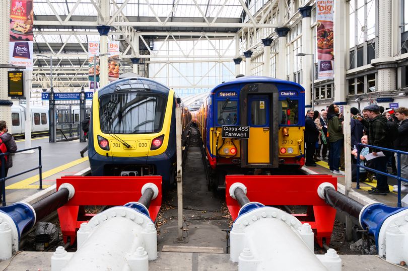 Thousands gather to say goodbye to 'iconic' SWR trains that have served ...