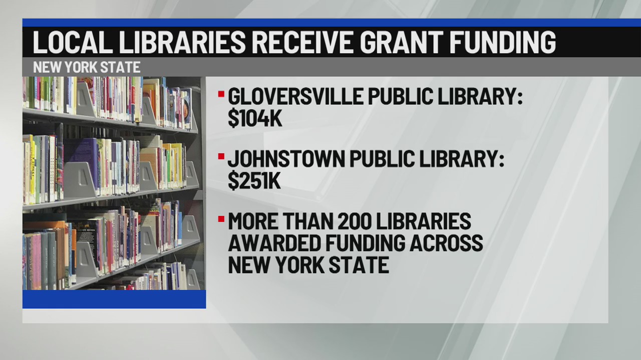 Local libraries receive grant funding