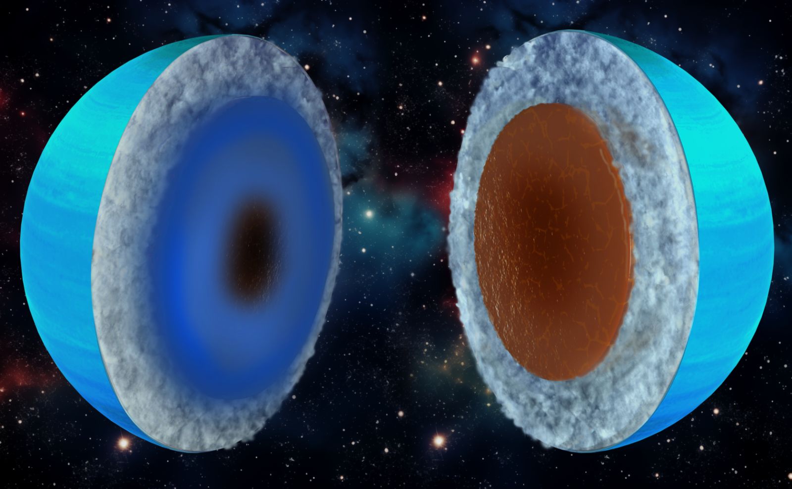 🪐 Sind Uranus und Neptun wirklich Eisriesen? Das ist nicht so sicher