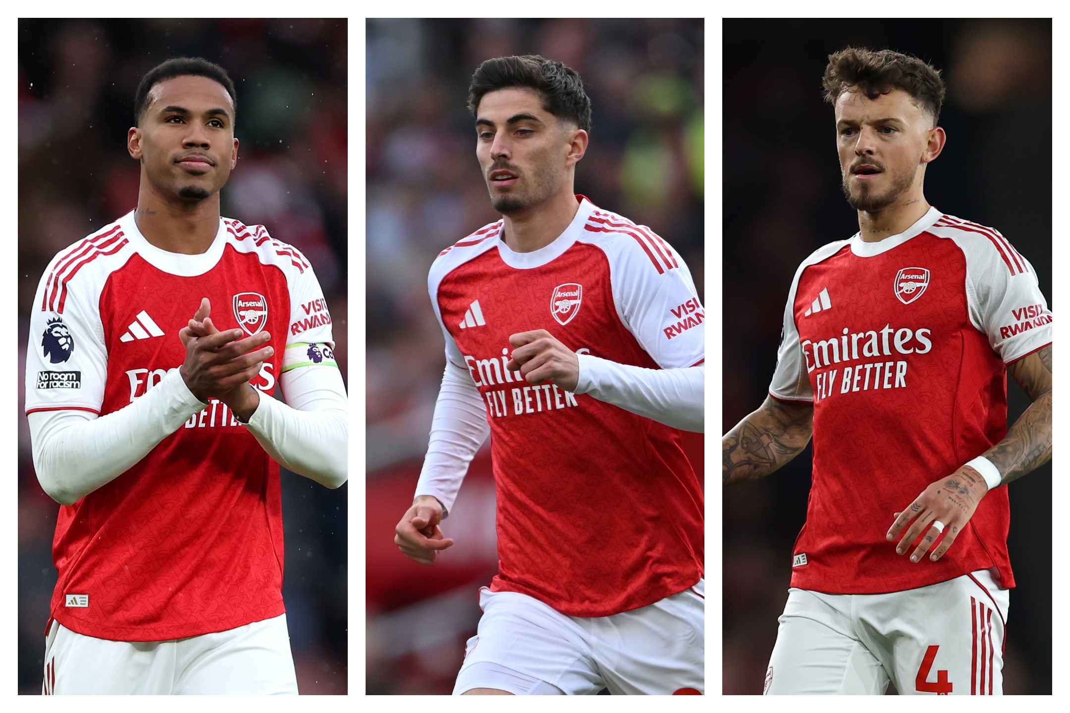 Gabriel, Havertz & White: Latest Arsenal injury news and expected ...