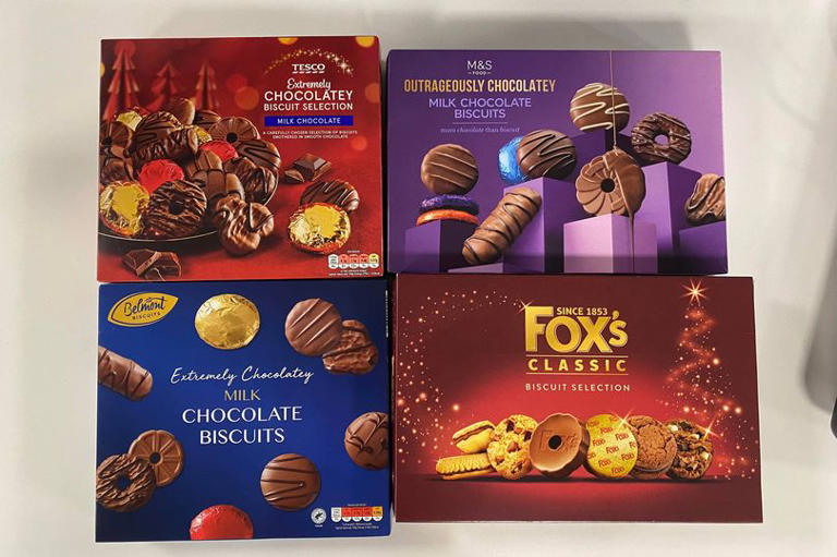 I ate Aldi, Tesco and M&S Christmas biscuits — one is better than Fox's