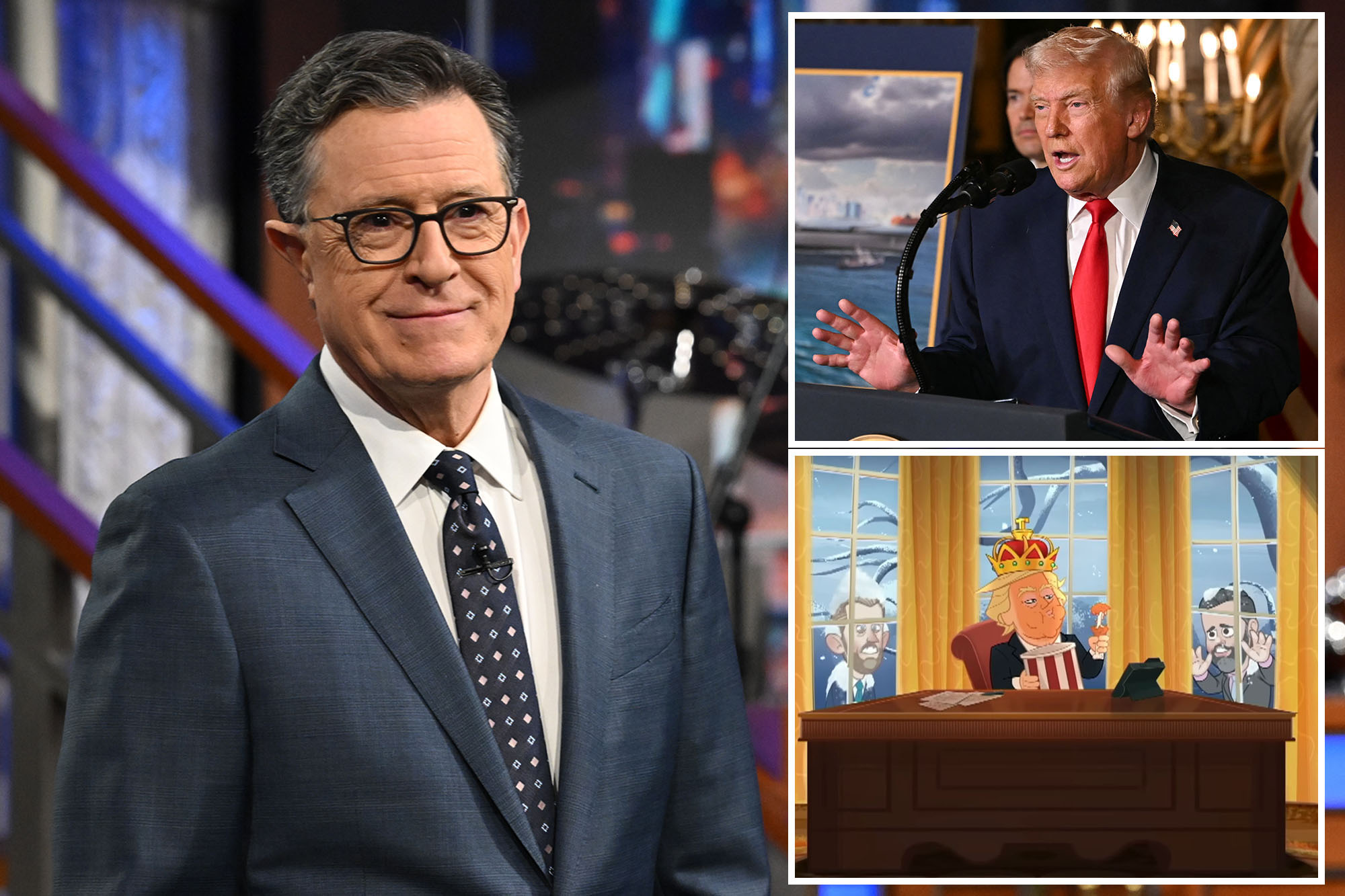 Trump calls Stephen Colbert 'dead man walking' while urging CBS to put ...