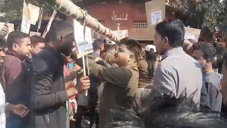 Massive protests rock Hojai–Karbi Anglong border after specially-abled ...