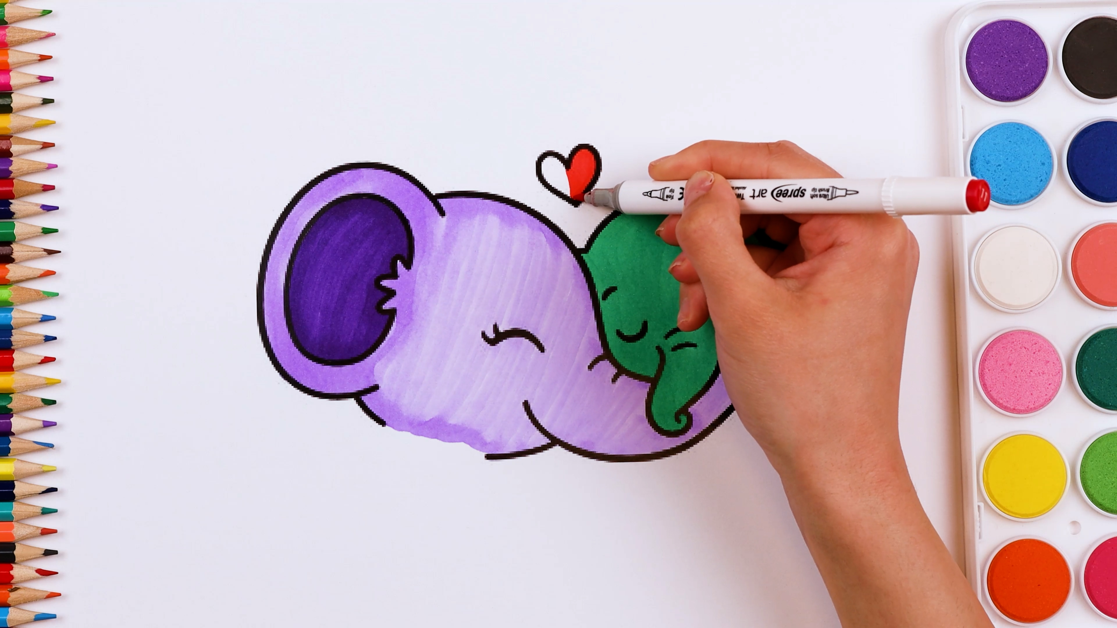 Learn colors together with this fun activity