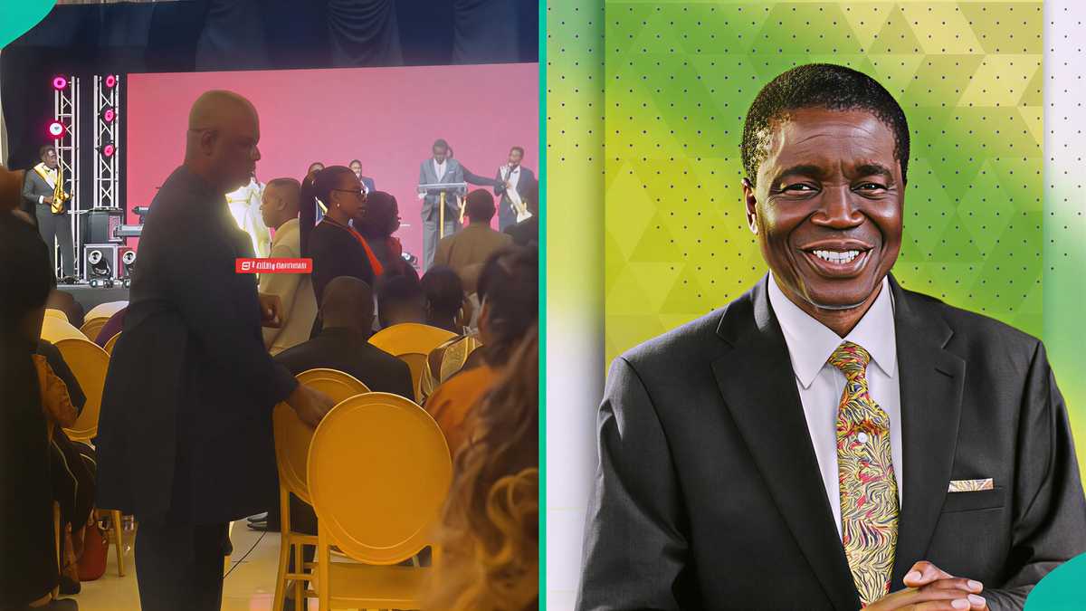 Video of former Senate president serving as usher in Bishop Abioye’s ...