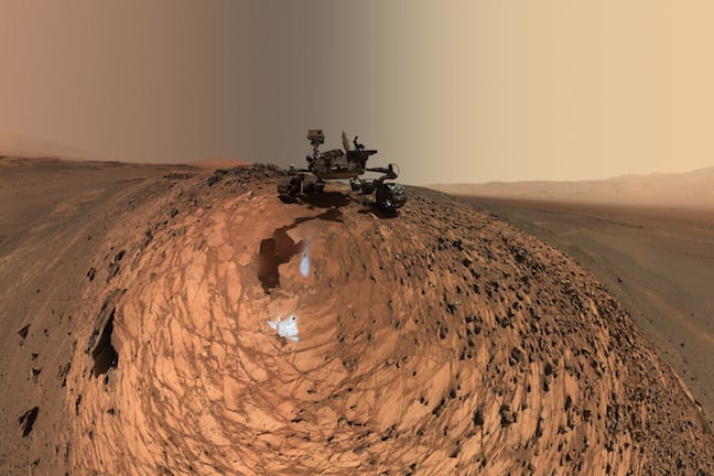 NASA tries Curiosity rover's Mastcam to work out where MAVEN might be