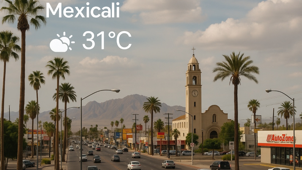 Pronóstico del clima en Mexicali, Baja California hoy 24 de diciembre ...