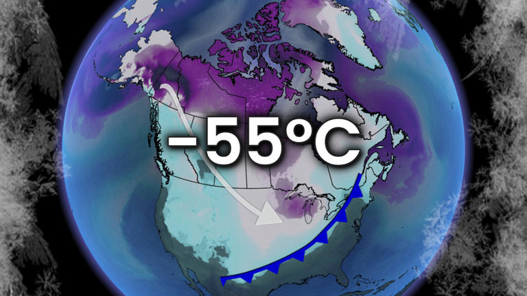 Canada just recorded its coldest December temperature in 50 years