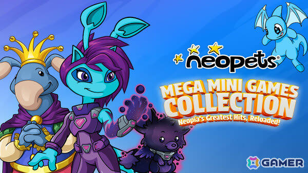 「Neopets」のミニゲームを収録した「Neopets: Mega Mini Games Collection」が2026年3月26日に発売!