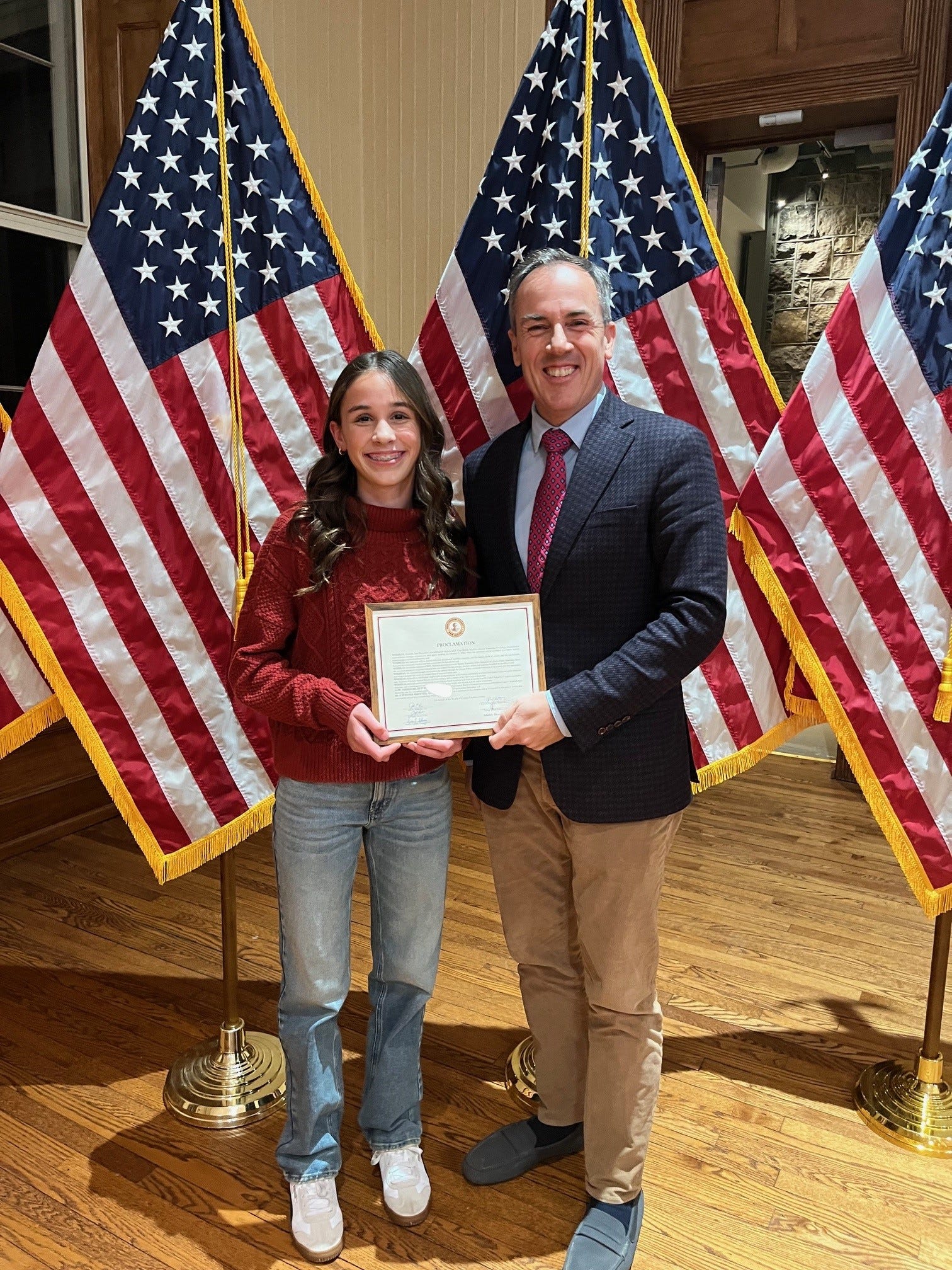 Hunterdon student recognized for heroic acts during medical emergency